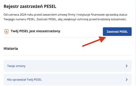 Od dzisiaj obowiązuje zastrzeżenie PESEL W szczególności nikt nie