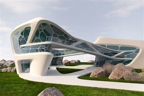 Concept House 15 On Behance Architecture High Tech Parametric