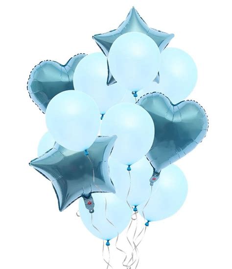 Balony Niebieskie ZESTAW 24szt
