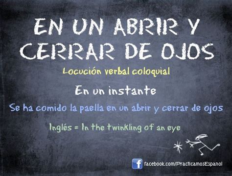 Que Significa En Un Abrir Y Cerrar De Ojos Consejos Ojos