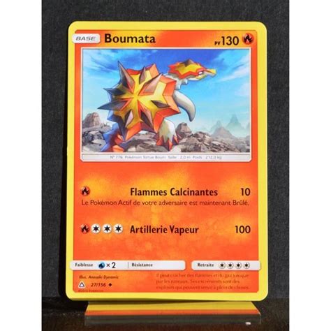 Carte Pokémon 27 156 Boumata SL5 Soleil et Lune Ultra Prisme NEUF