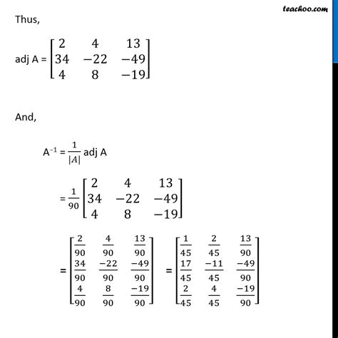 inverse matrix