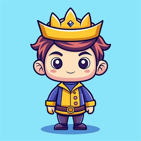 Rey De Lujo Con Gr Fico Vectorial De Corona Vector Premium