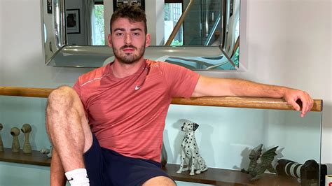 Milo Fitzroy Straight Muscular Hairy Swimmer Shows Off His Fit Body