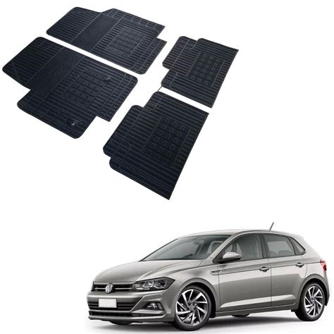 Jogo Pecas Tapete Automotivo Especifico Vw Polo Borracha