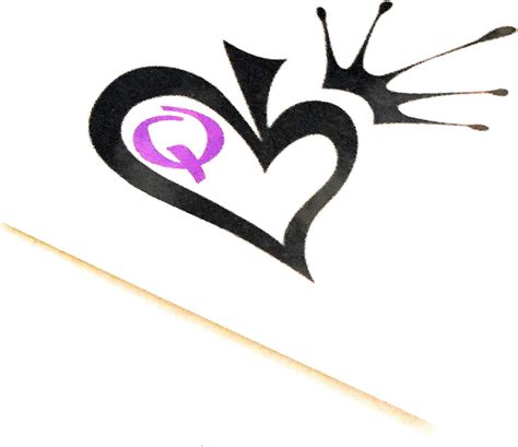 Buy 15 X Sexy Artistic Queen Of Spades Temporary Tattoos Hotwife Bbc Cuckold Swinger