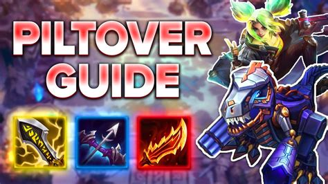 How To Top 4 EVERY Game With PILTOVER TFT Set 9 Guide YouTube