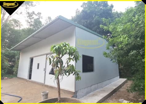 NHÀ LẮP GHÉP NHANH BẰNG TẤM PANEL EPS TẠI MIỀN TÂY