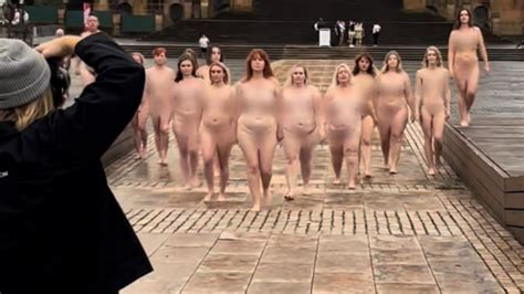Women Strip Nude In Tour De Nood Protest On Gold Coast Daily Telegraph