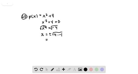 find all the zeros real and nonreal of the polynomi… solvedlib