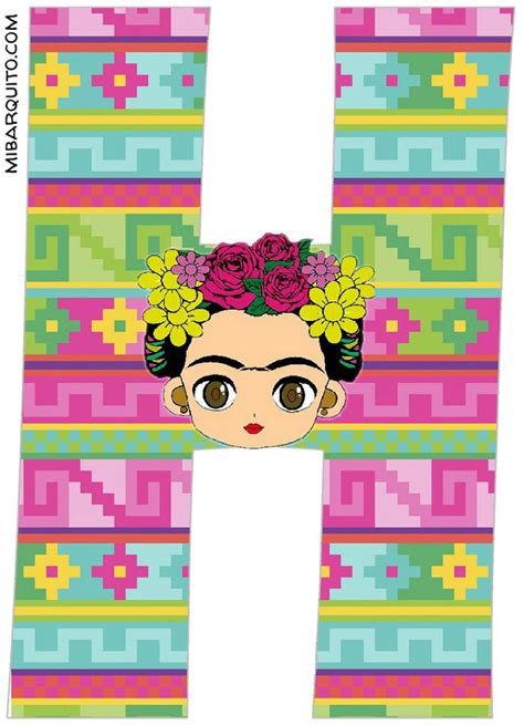 Gratis Abecedario De Frida Kahlo Mi Barquito