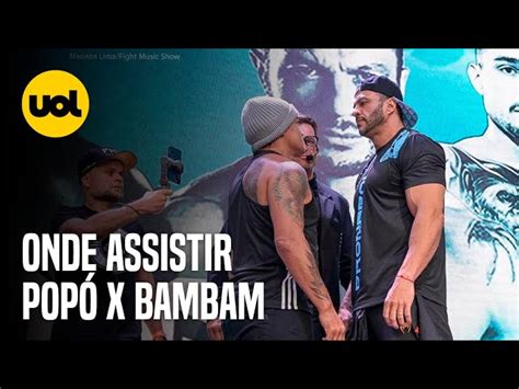 Popó x Bambam vai passar na Globo Horário e onde assistir à luta