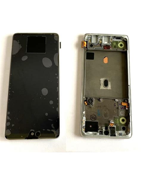 Pantalla LCD Y Tactil Con Marco Blanco Para Samsung Galaxy A51 A516 5G
