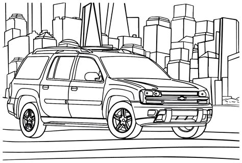 P Ginas Para Colorear De Chevrolet Coloringpagesonly