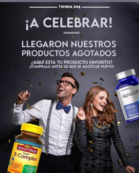 Llegaron nuestros productos agotados de Vitaminas y Suplementos Aquí