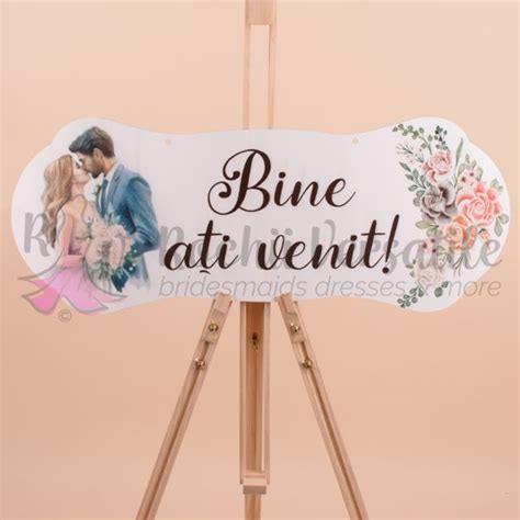 Placute Intampinare Nunta Placuta Bine Ati Venit