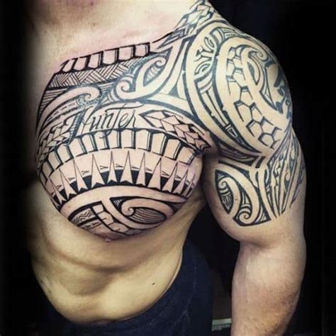 Tatuagem No Peito Masculina Ideias E Desenhos Espetaculares
