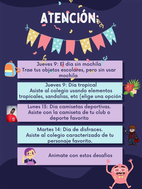 Actividades últimos días de clases sede media Colegio Emprender