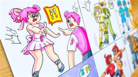 Drawing Alphabet Lore Couple Real Life So Funny Love Story 45