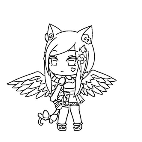 Gacha Life Desenhos Para Colorir Imprima As 55 Melhores Imagens