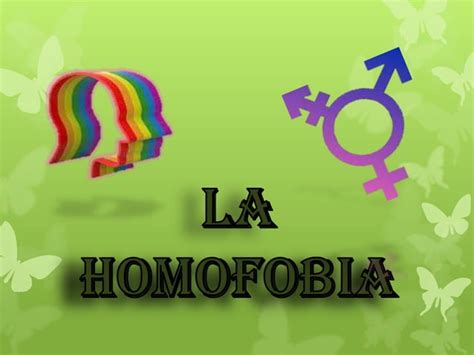 La Homofobia Ppt PPT
