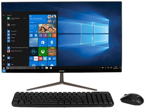 All In One Compaq Presario CQA1 Intel Pentium 4GB 240GB SSD LED 23 8
