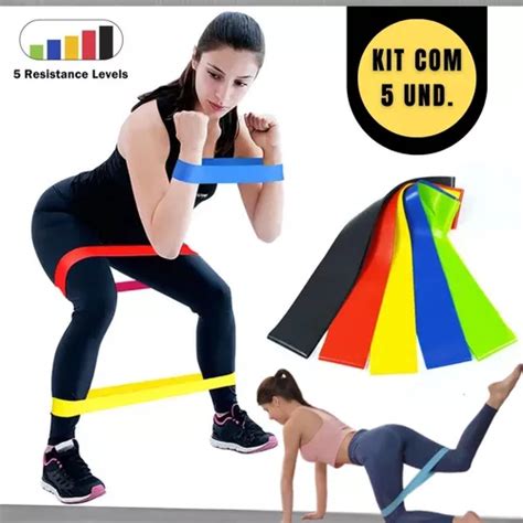 Kit Faixa El Stica Super Mini Band Para Treino Exerc Cios Mercadolivre