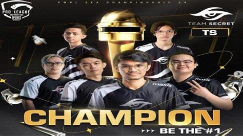 Team Secret Juara PMPL SEA Championship S4 Dan Daftar Tim Lolos PMGC