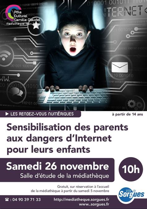 Sensibilisation Aux Dangers Dinternet Pour Les Enfants Ville De Sorgues