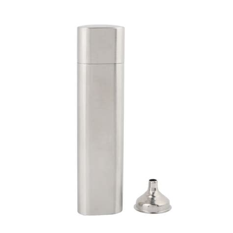 VBESTLIFE tube de cigare Flacon de hanche en acier inoxydable à deux