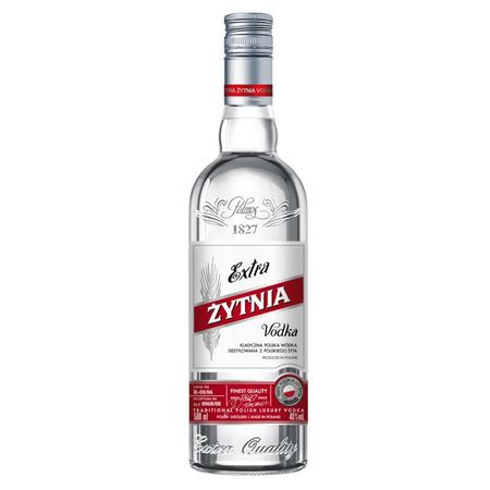 WÓDKA ŻYTNIA EXTRA RETRO 0 50L 40 dobra cena sklep Duży Ben