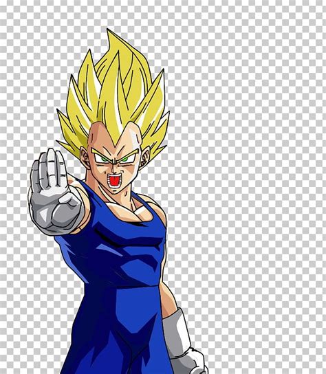 Vegeta Goku Majin Buu Cell Super Saiya Png Clipart Anime Art Big