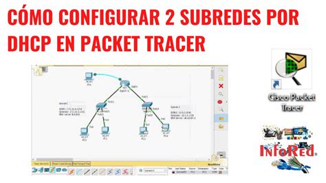 Cómo Configurar 2 Subredes por DHCP en Packet Tracer YouTube