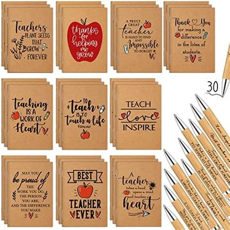 Amazon Kosiz 60 Pcs Teacher Appreciation Gift Bulk Thank You