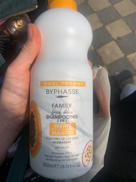 Byphasse Family Fresh Délice Shampooing 2 en 1 Papaye Fruit de la