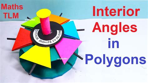 Interior Angles Maths Working Model Maths Tlm Diy Simple And