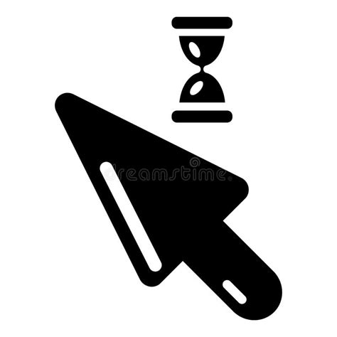 Cursor Icon Simple Black Style Stock Vector Illustration Of Pointer