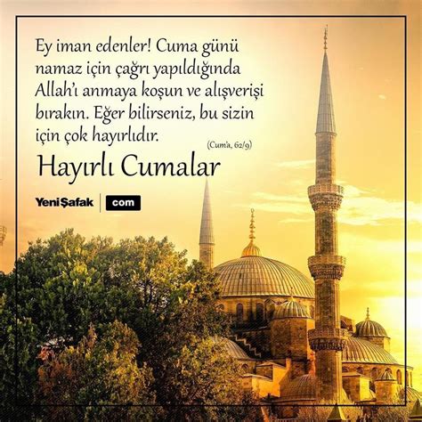 Cuma mesajları Resimli resimsiz yazılı görsel anlamlı kısa güzel