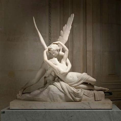 Mus E Du Louvre Tan Bella Cupid And Psyche Antonio Canova