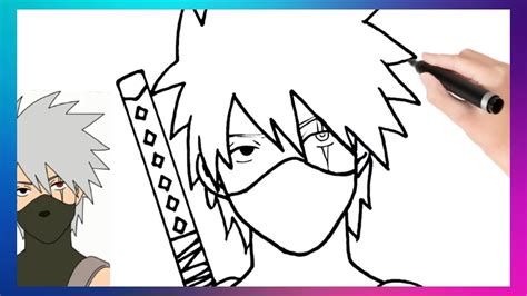 Como Dibujar A KAKASHI CHICO Paso A Paso De Naruto YouTube