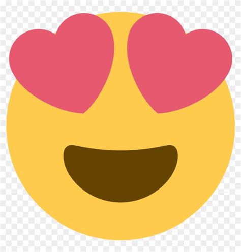 Heart Emoji Face Smiley Face With Heart Eyes Free Transparent Png