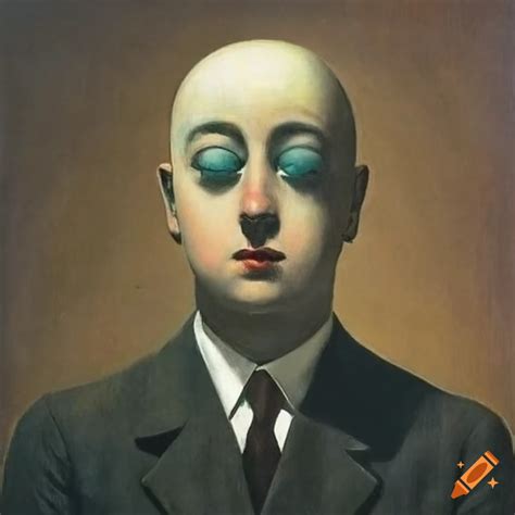 The Son Of Man By Rene Magritte On Craiyon