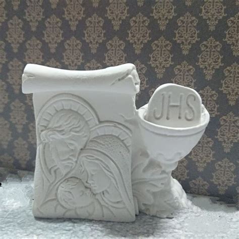 Molde em silicone Sagrada família calice Atelier das Artes