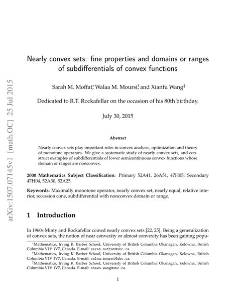 pdf nearly convex sets fine properties and domains or ranges of subdifferentials of convex