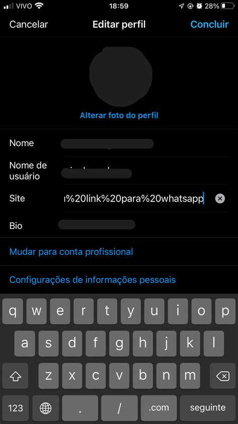 Como Colocar Link Do Whatsapp No Instagram Em S Passos