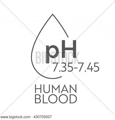 Human Blood Ph Range Vector Photo Free Trial Bigstock