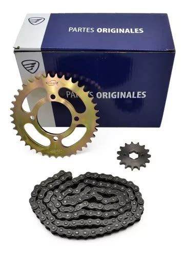 Kit De Arrastre Italika Original Cadena Rc150 Gt F0203ks25 Envío gratis
