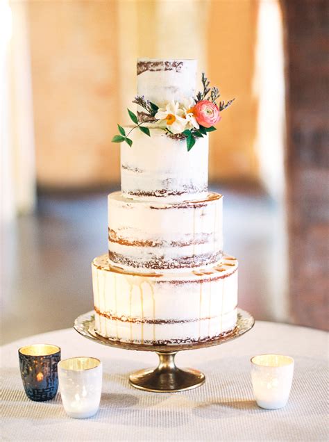 Beautiful Naked Wedding Cake Ideas Martha Stewart Weddings