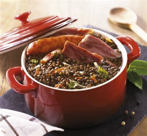 Recette Petit salé express aux lentilles cuisinées 750g