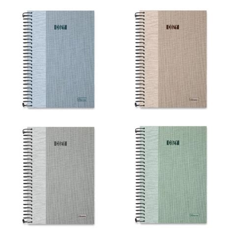 Caderno Espiral Colegial Capa Dura Mat Rias Fls Cozy Cadersil Na